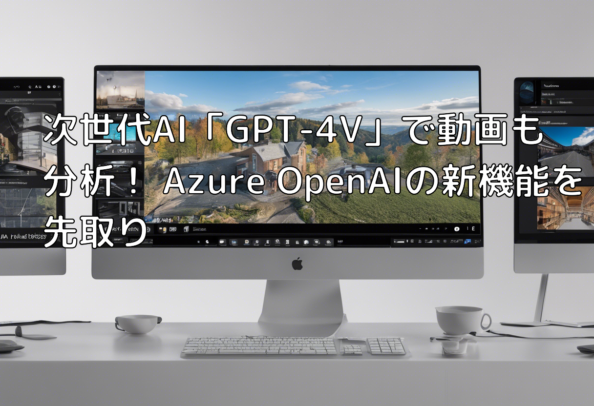 次世代AI「GPT-4V」で動画も分析！ Azure OpenAIの新機能を先取り | WEBメディア“WORK WONDERS”