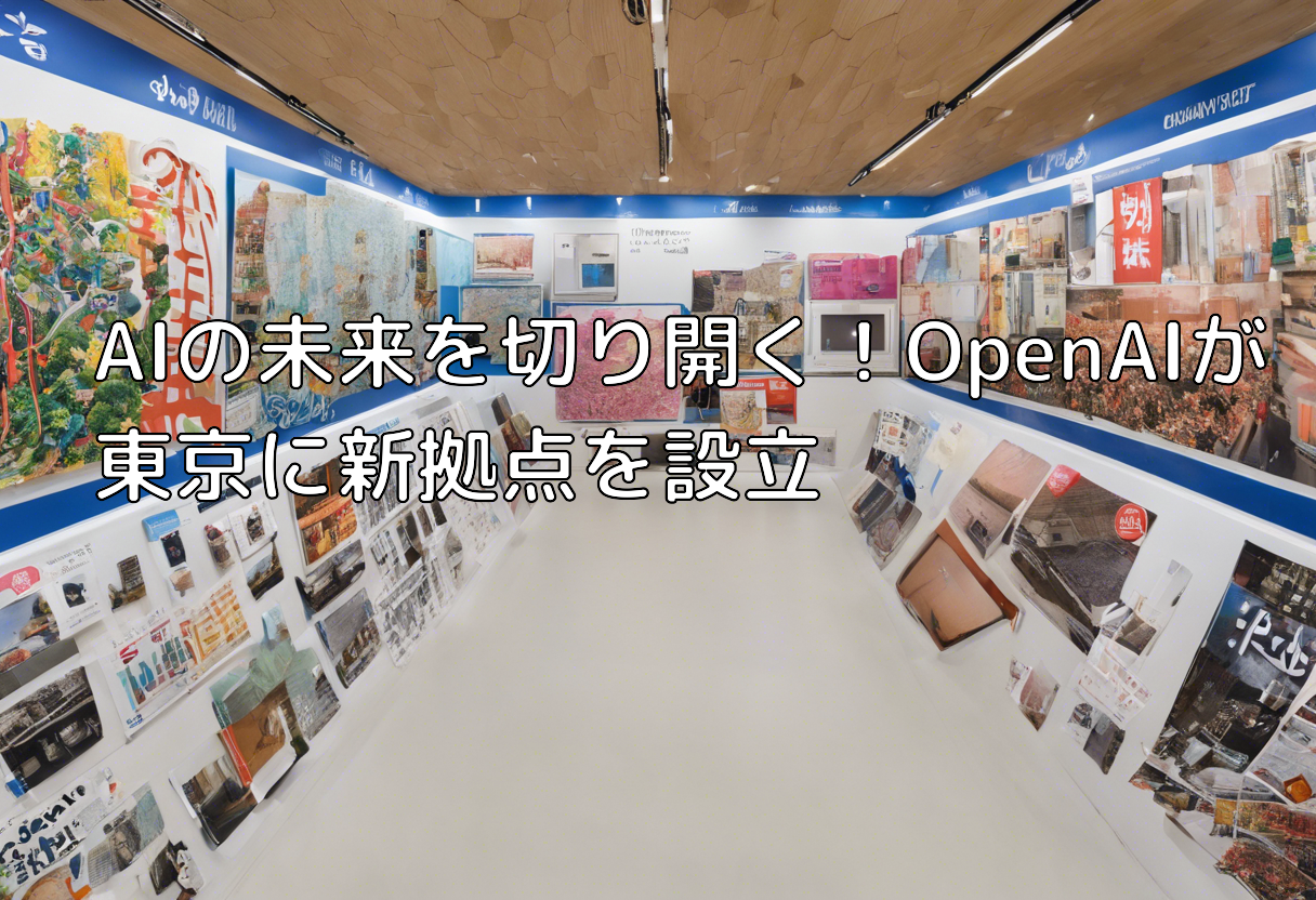 Aiの未来を切り開く!openaiが東京に新拠点を設立 Webメディア“work Wonders”