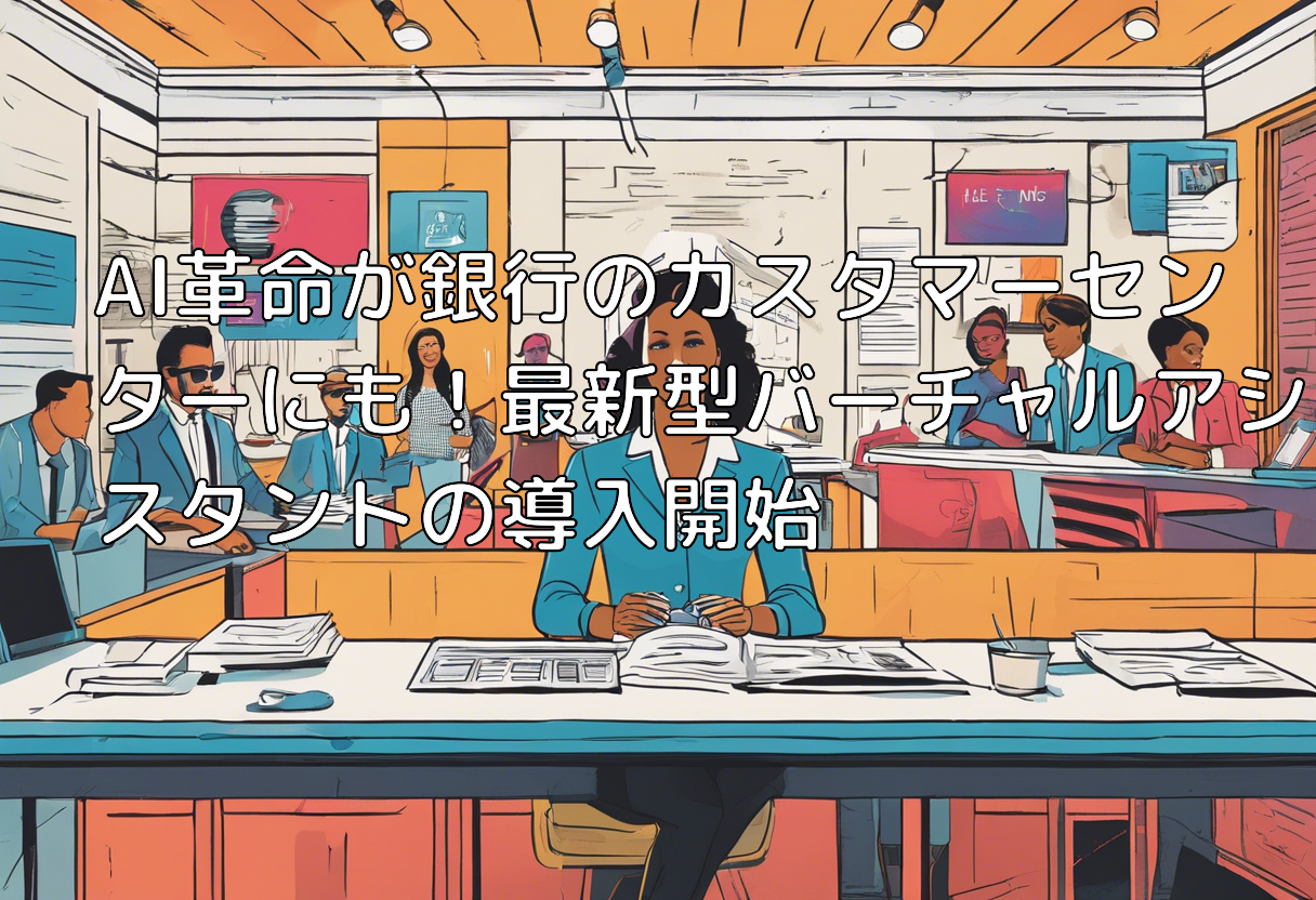 AI革命が銀行のカスタマーセンターにも！最新型バーチャルアシスタントの導入開始 | WEBメディア“WORK WONDERS”