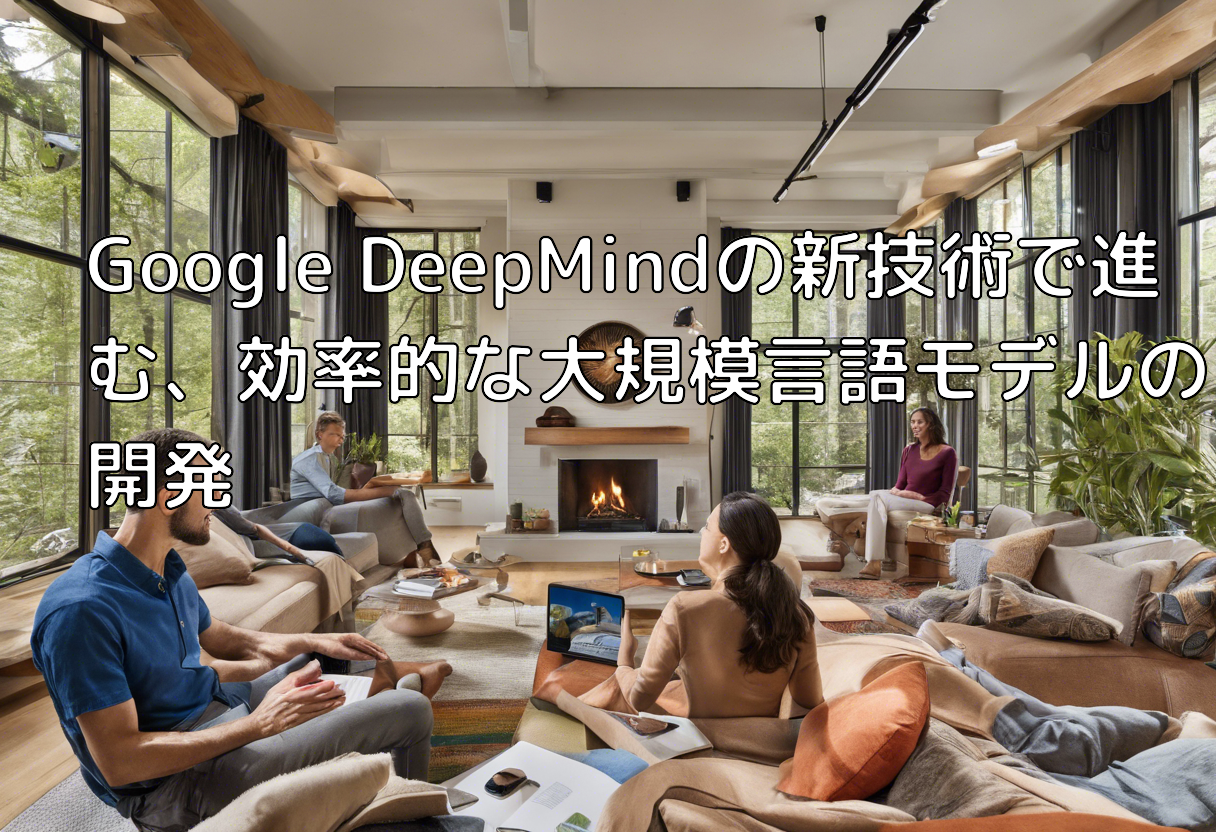 Google DeepMindの新技術で進む、効率的な大規模言語モデルの開発 | WEBメディア“WORK WONDERS”