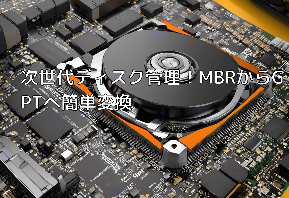 次世代ディスク管理！MBRからGPTへ簡単変換 | WEBメディア“WORK WONDERS”